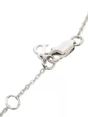 Dior Brass Button Pendant Necklace