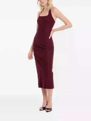 AXEL 113 Jennie Halterneck Midi Dress
