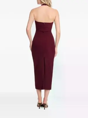 AXEL 113 Jennie Halterneck Midi Dress