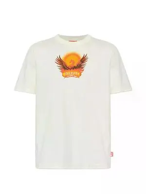 DIESEL® T-adjust-aa1 Graphic-print T-shirt - Neutrals