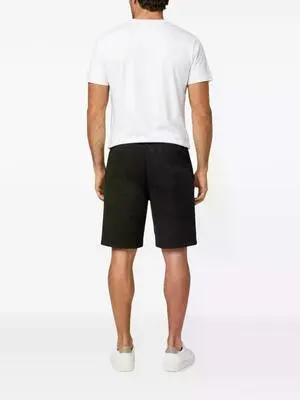 Emporio Armani Embossed Drawstring Shorts - Brown
