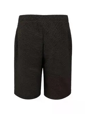 Emporio Armani Embossed Drawstring Shorts