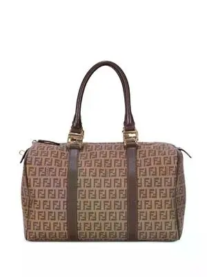 Fendi Forever Bauletto Ff-logo Travel Bag