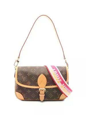 LOUIS VUITTON Monogram Diane Shoulder Bag - Brown
