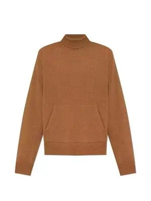 Dsquared2 High-neck Pouch-pocket Sweater - Neutrals
