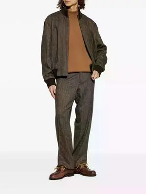 Dsquared2 High-neck Pouch-pocket Sweater