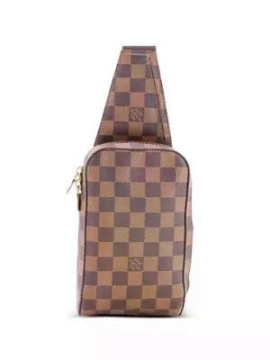 LOUIS VUITTON Geronimos Damier Belt Bag - Brown