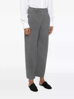 LISA YANG Wrenda Belt-loop Knitted Trousers