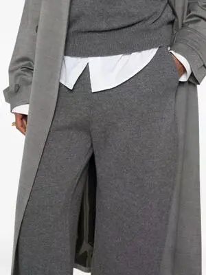 LISA YANG Wrenda Belt-loop Knitted Trousers