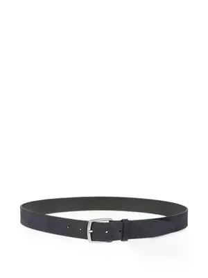 Orciani Leather Belt - Blue