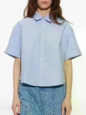 Carhartt Work In Progress Kaia Logo-embroidered Shirt