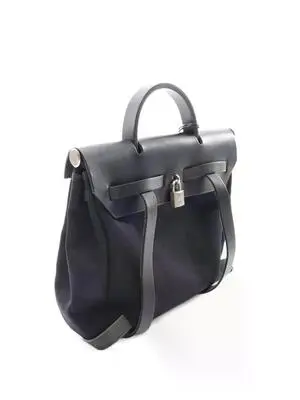 Hermès Herbag Backpack - Black