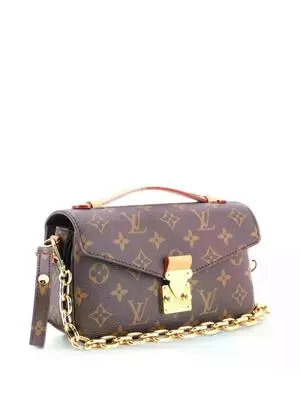 LOUIS VUITTON Pochette Metis Monogram Canvas East West Bag - Brown