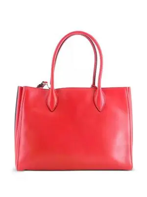 Prada Bibliotheque City Calfskin Medium Tote Bag