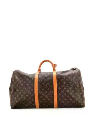 LOUIS VUITTON Keepall 55 Monogram Canvas Travel Bag