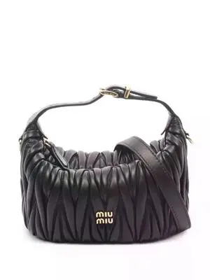 Miu Miu Matelassé Leather Shoulder Bag