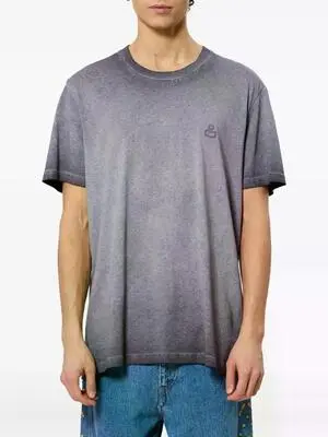 MARANT Honore Logo-embroidered T-shirt - Grey