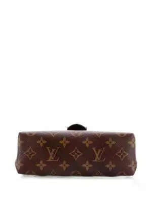 LOUIS VUITTON Locky Bb Satchel Monogram Canvas