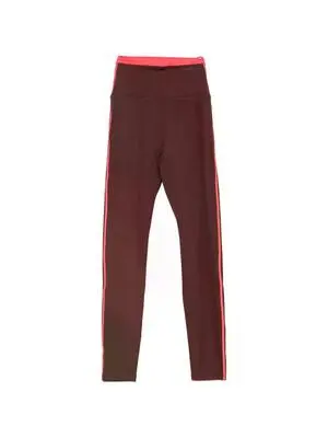 P.E Nation Radar Side-stripe Leggings - Brown