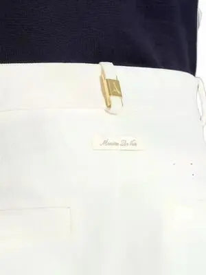 Manière De Voir Maniera De Voir Off-white Tailored Trousers