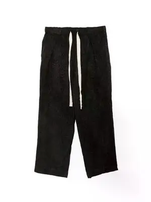 KLASICA Paisley-jacquard Drawstring Trousers