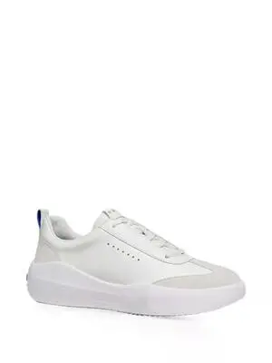 Geox Suede Panelled Sneakers