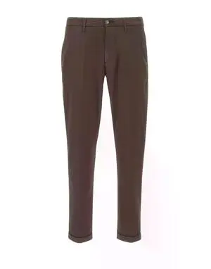 RE-HASH Mucha Chino Trousers - Brown