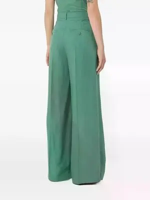Max Mara Pleated Wide-leg Trousers