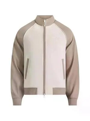 Manière De Voir Signature Piped Track Jacket - Neutrals