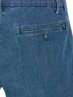 RE-HASH Gimmy Pleated Denim Shorts