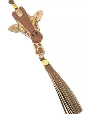 GIANNI CHIARINI Giraffe-head Tassel Keyring