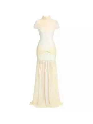 AXEL 113 Grace Maxi Dress - Neutrals