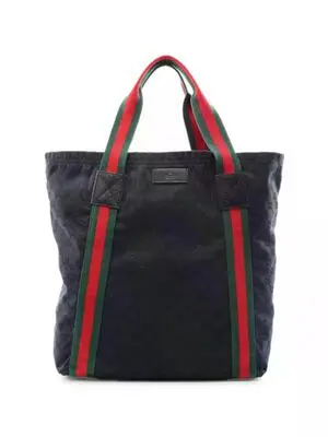 Gucci Logo Patch Tote Bag