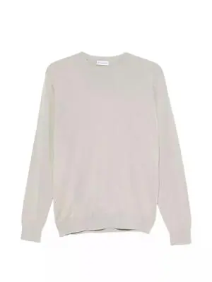 ÉPHÉMÈRE Long-sleeve Fine-knit Sweater - Grey