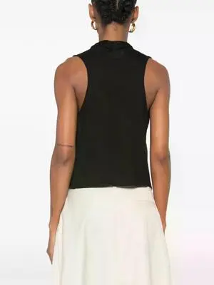 LISA YANG Paisley V-neck Vest