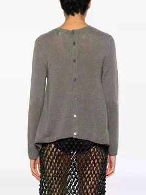 Loewe Anagram Embroidered Cashmere Cardigan