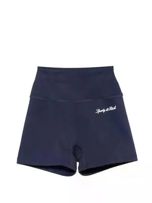 SPORTY & RICH Signature Logo Performance Shorts