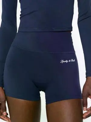 SPORTY & RICH Signature Logo Performance Shorts