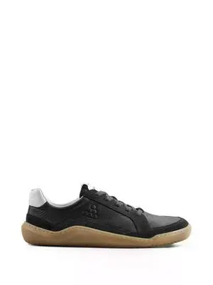 VIVOBAREFOOT Gobi Ii Pebbled Lace-up Sneakers - Black