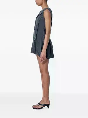 LIMI FEU Flax Sleeveless V-neck Dress