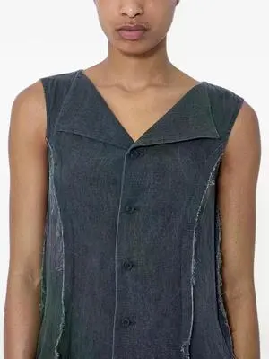 LIMI FEU Flax Sleeveless V-neck Dress