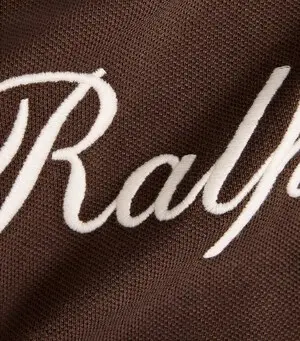 Polo Ralph Lauren Mesh Signature Logo Polo Shirt - Brown