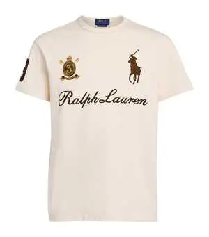 Polo Ralph Lauren Cotton Crest T-shirt - Beige