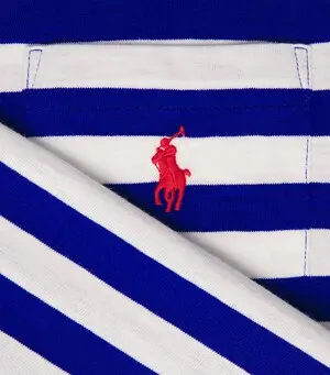 Polo Ralph Lauren Cotton Stripe Polo Pony T-shirt