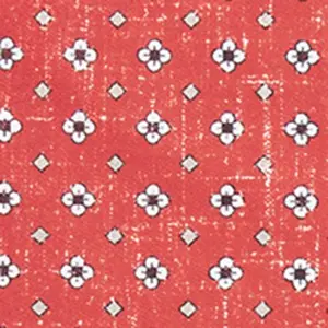 Isaia Geometric Print Pocket Square