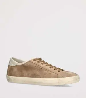 GOLDEN GOOSE Suede Super-star Low-top Sneakers
