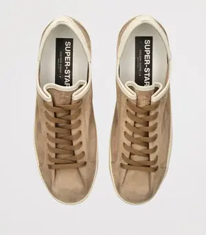 GOLDEN GOOSE Suede Super-star Low-top Sneakers