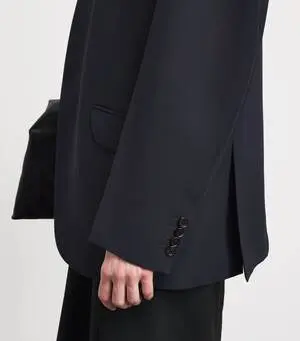 JIL SANDER Wool Gabardine Blazer