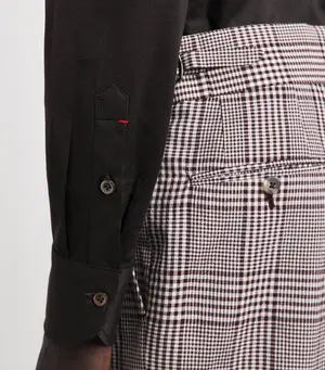 Isaia Cotton Jersey Shirt