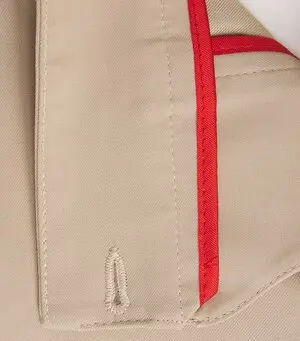 Isaia Cotton-silk Pleated Cargo Trousers